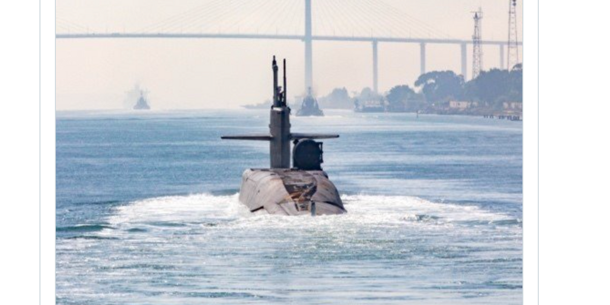 Us Guided Missile Sub Shows Up In Suez Canal Responsible Statecraft